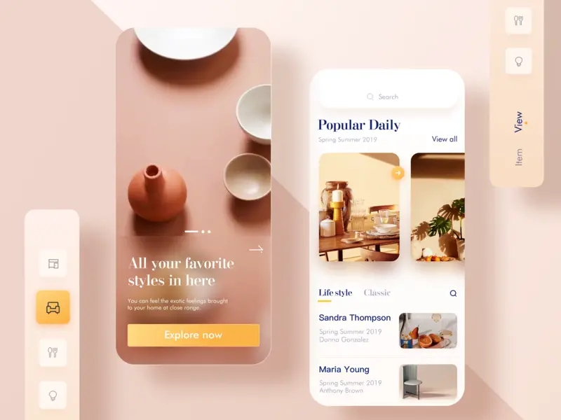 Top 10 mobile design inspirations (2019) - ux360.design